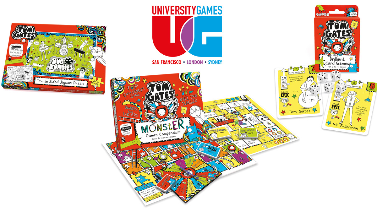 University Games launches Tom Gates range - Gifts Today